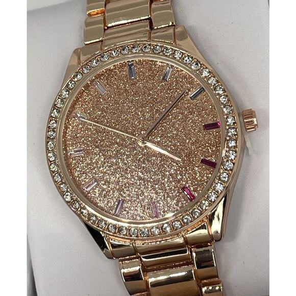 INC International Concepts | Accessories | Gold Tone Bracelet Watch ...